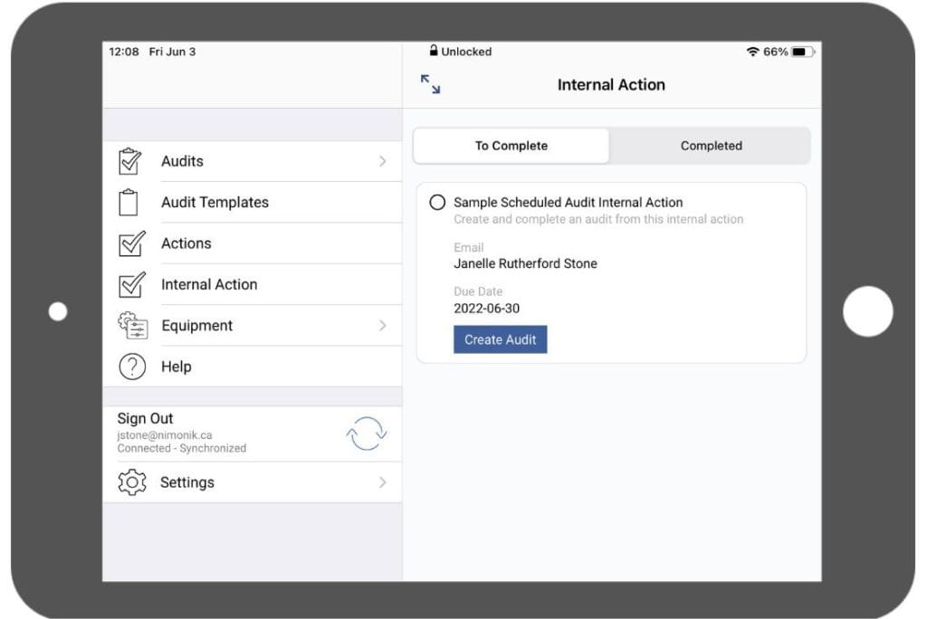 产品- EHS审核和检查软件 | Nimonik质量，安全，健康，环保合规