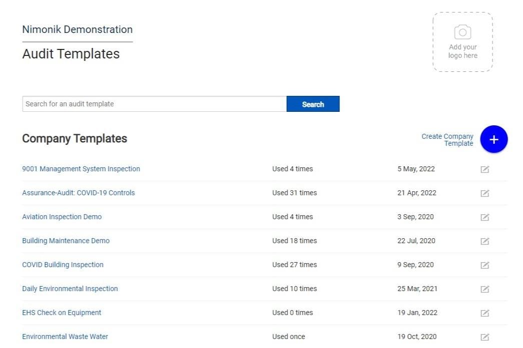 产品- EHS审核和检查软件 | Nimonik质量，安全，健康，环保合规